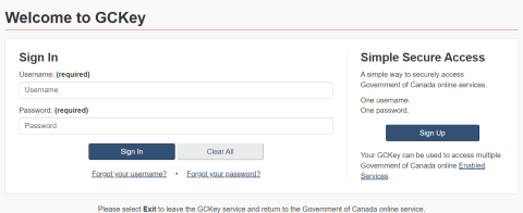 GCKey: Apply Online For Canada Immigration and Visa